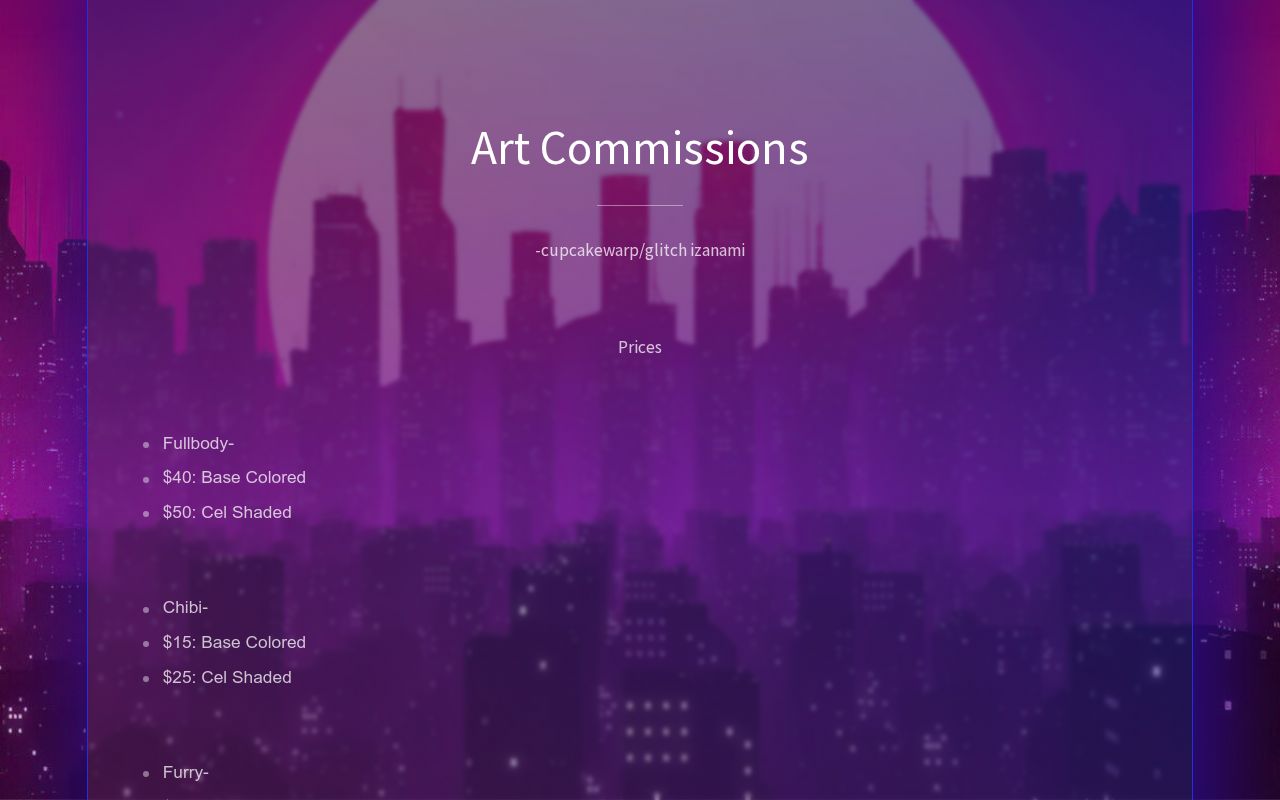 Art Commissions